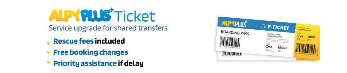 Shared Transfers to Chamonix & Alps Ski Resorts